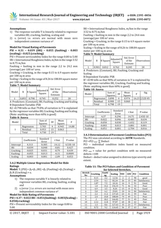 Performance Evaluation of Rigid Pavements | PDF