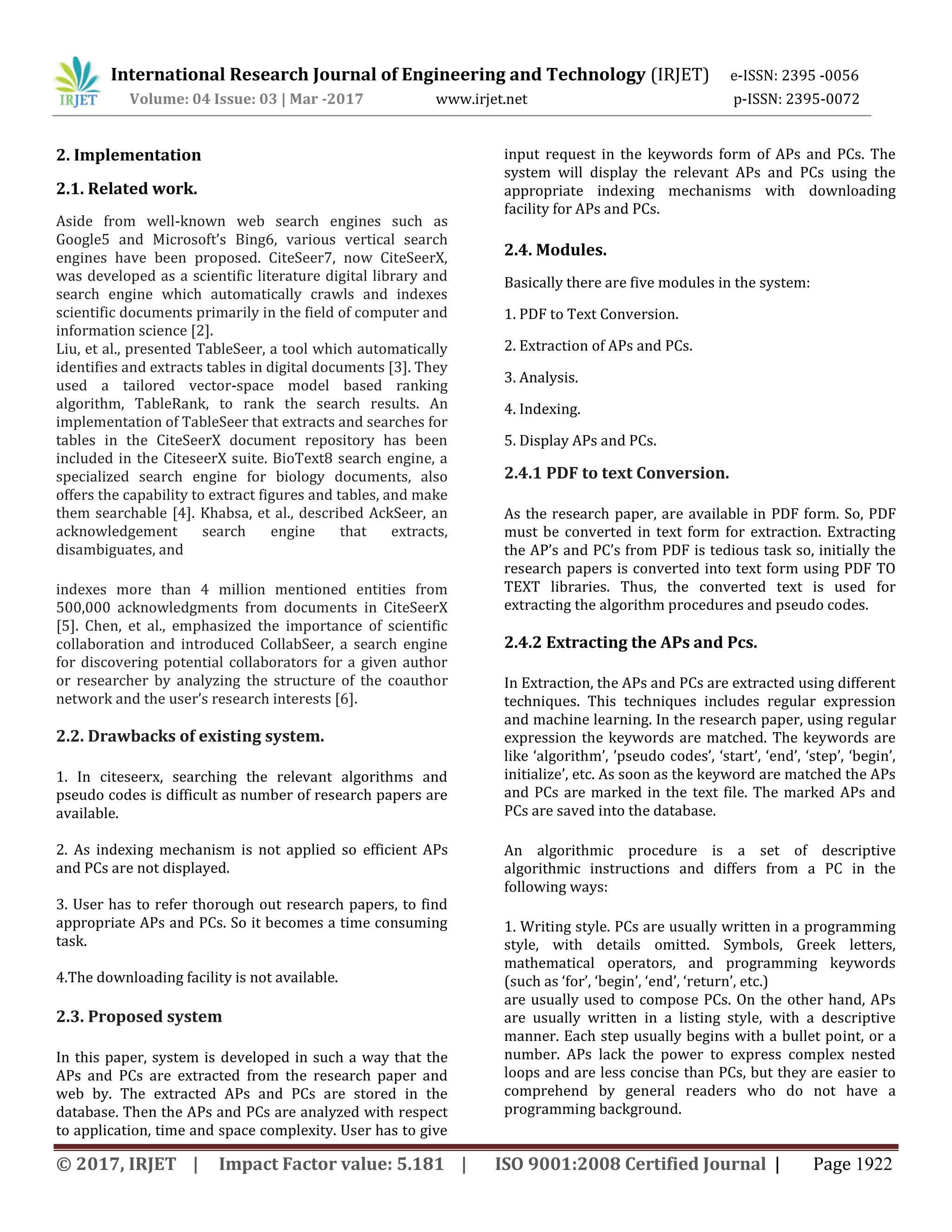 Algorithm Procedure And Pseudo Code Mining Pdf
