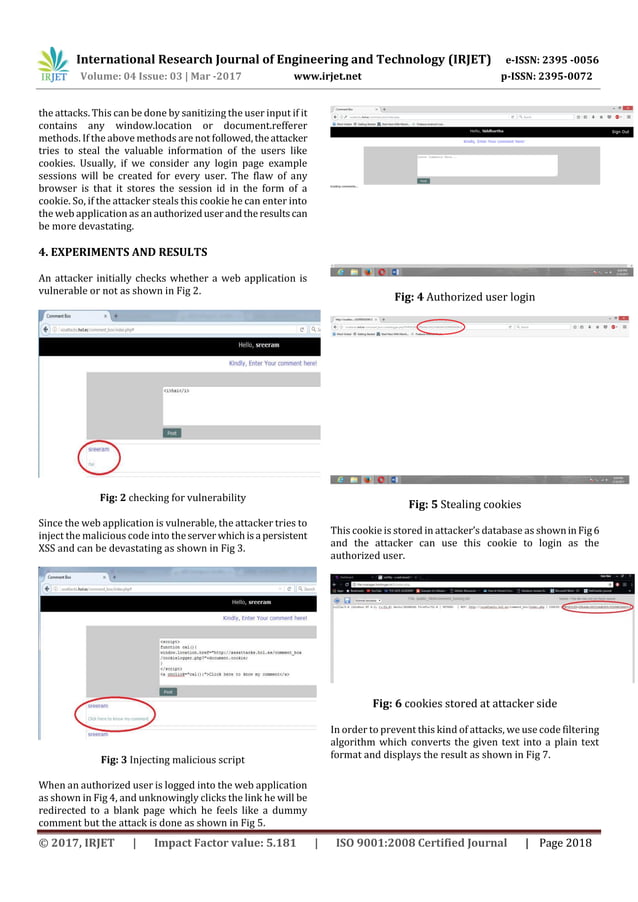 Cross Site Scripting Attacks and Preventive Measures | PDF