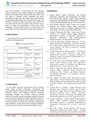 A Survey on Techniques Used for Content Based Image Retrieval | PDF