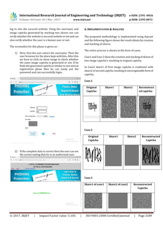 An Anti-Phishing Framework Based on Visual Cryptography | PDF