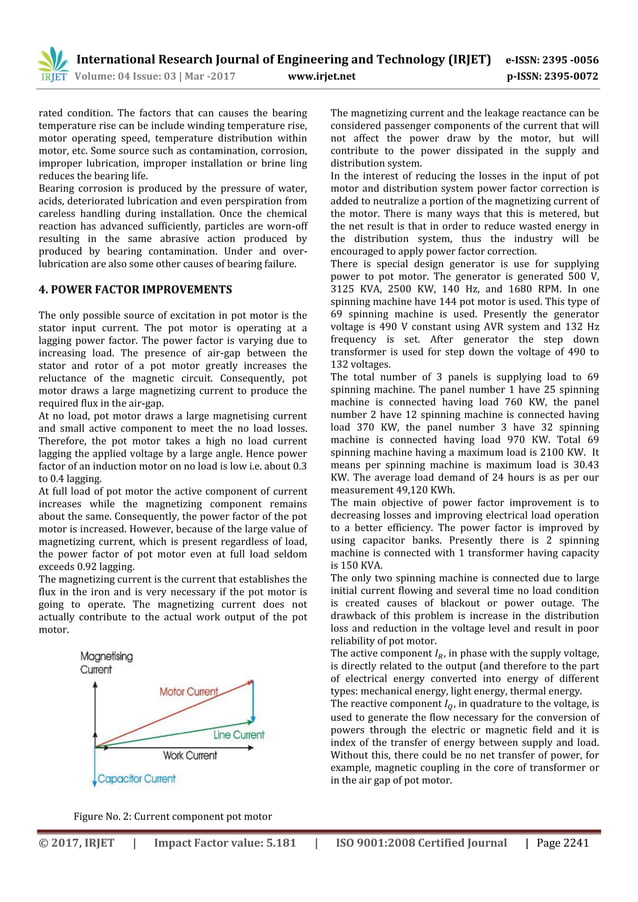 Faults Analysis and Reliability Improvement of Pot Motor | PDF
