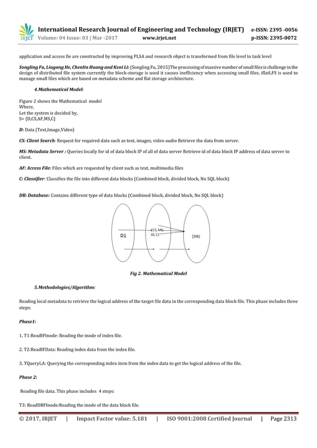 An Efficient Approach to Manage Small Files in Distributed File Systems ...