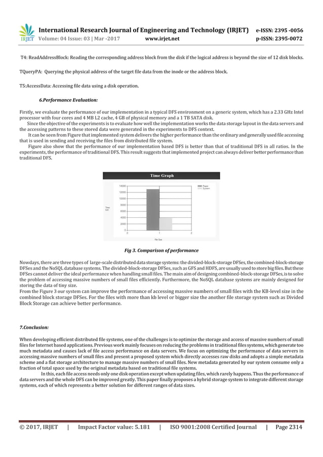 An Efficient Approach to Manage Small Files in Distributed File Systems | PDF