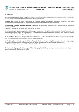 An Efficient Approach to Manage Small Files in Distributed File Systems ...