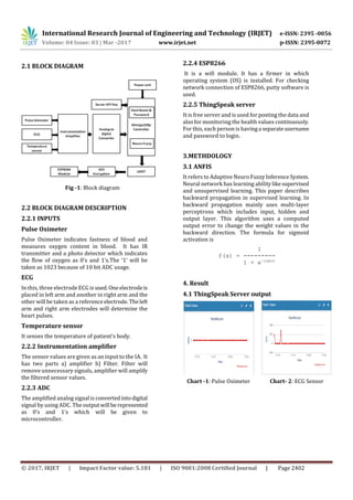 Design of Self-Learning System for Diagnosing Health Parameters using ANFIS | PDF