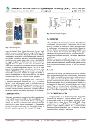 Detection of Underground Cable Fault using Arduino | PDF