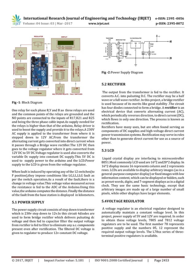 Detection Of Underground Cable Fault Using Arduino Pdf