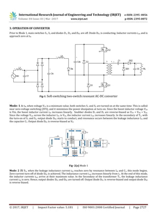Soft-Switching Two-Switch Resonant AC-DC Converter | PDF