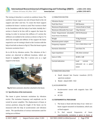 Design & Testing Of Semi-Automatic Vibration Absorber | PDF