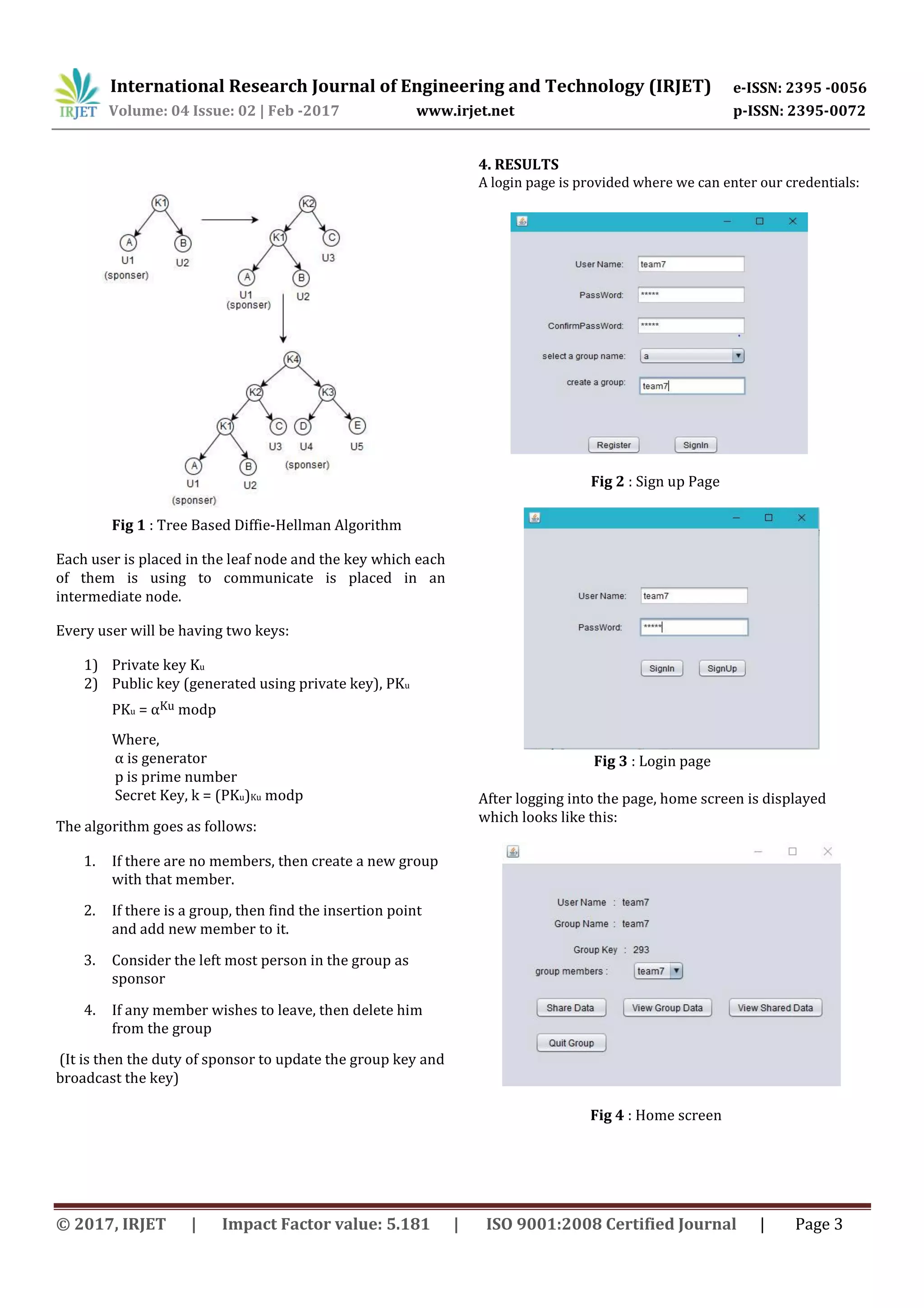 Distributive Collaborative Key Agreement Protocol for Dynamic Peer Groups | PDF
