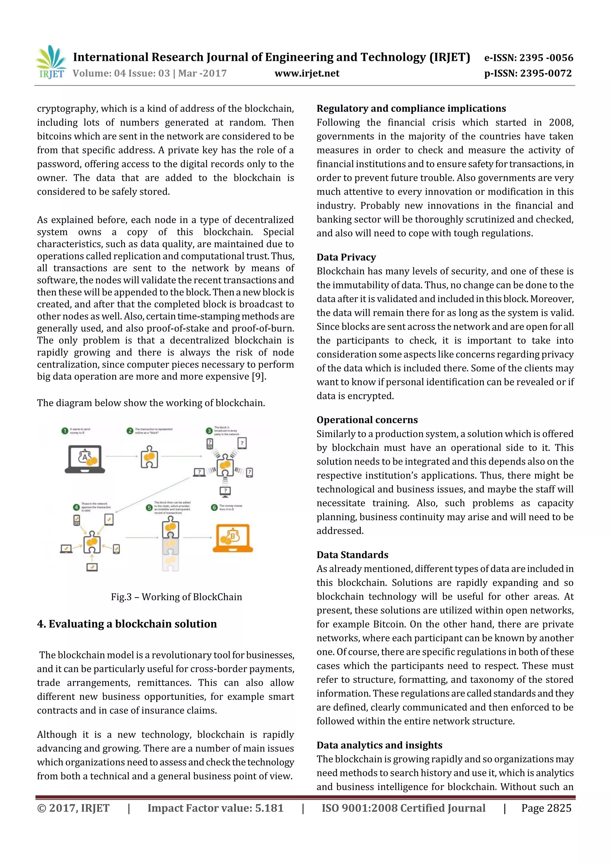 Blockchain Technology Centralised Ledger to Distributed Ledger | PDF