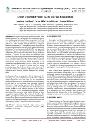 Smart Doorbell System Based on Face Recognition | PDF