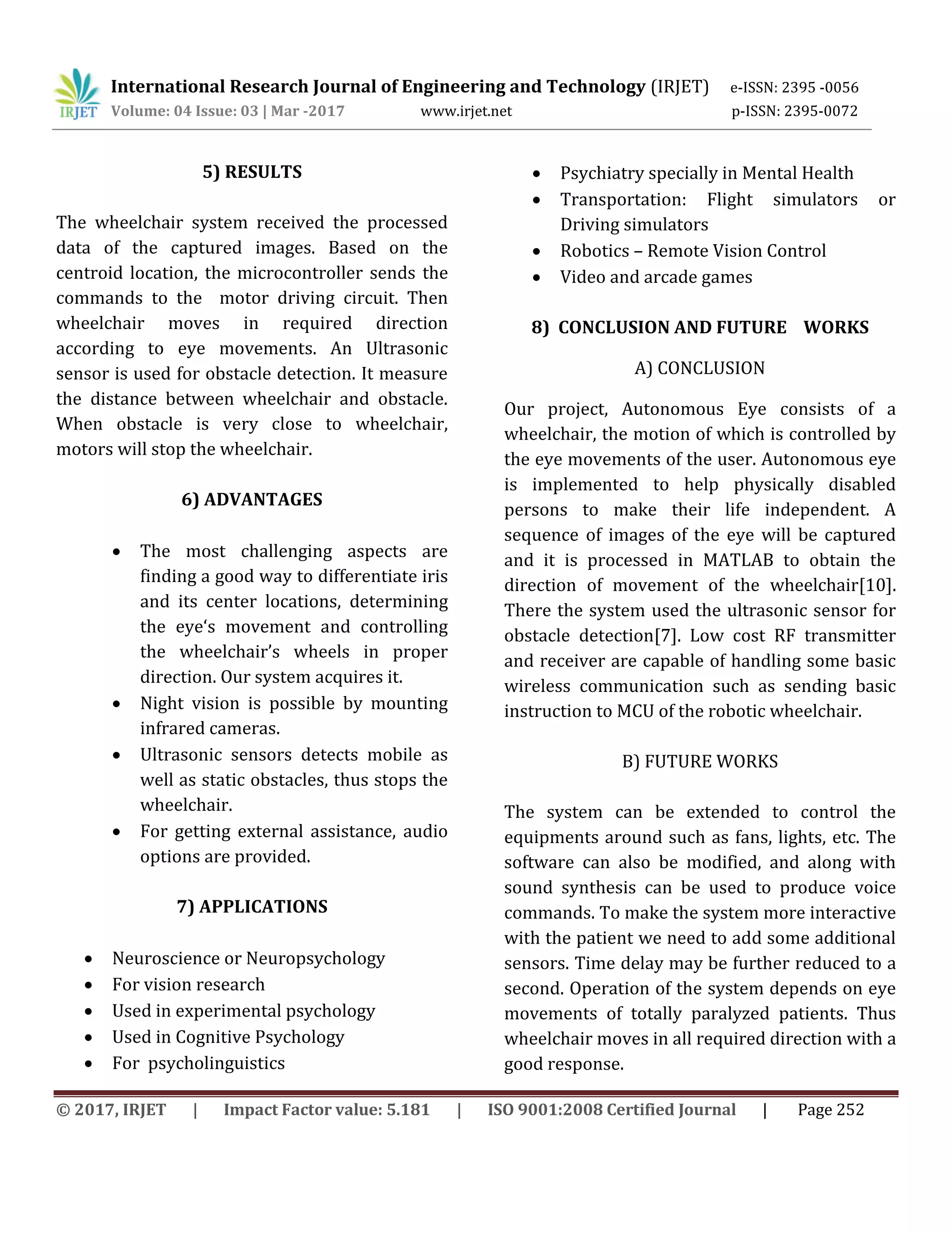 Autonomous Eye | PDF