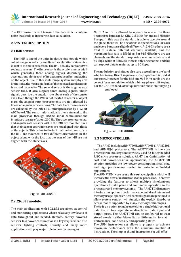 Tracking limb motion using inertial measurement units (IMU) | PDF