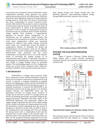 Distribution Network Power Quality Improvement by D-STATCOM & DVR Under Various Fault Conditions ...