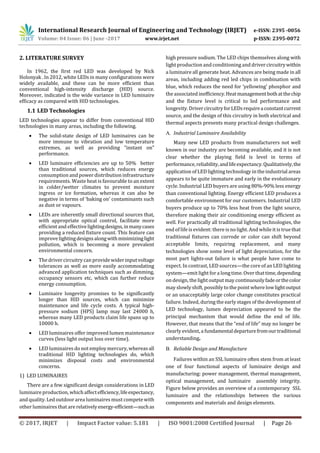 LED Lighting for Petro-chemical Industries | PDF