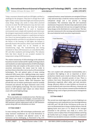 LED Lighting for Petro-chemical Industries | PDF