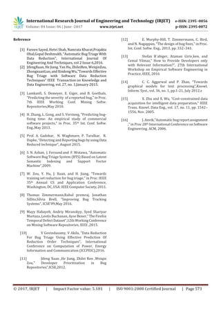 Bug Triage: An Automated Process | PDF