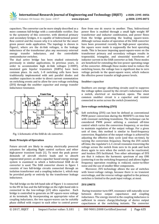 High-Power Bidirectional Dual Active Bridge and Double Dual Active Bridge DC-DC Converter | PDF ...