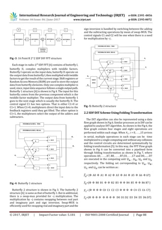 An Area Efficient Mixed Decimation MDF Architecture for Radix 22 Parallel FFT | PDF | Digital ...