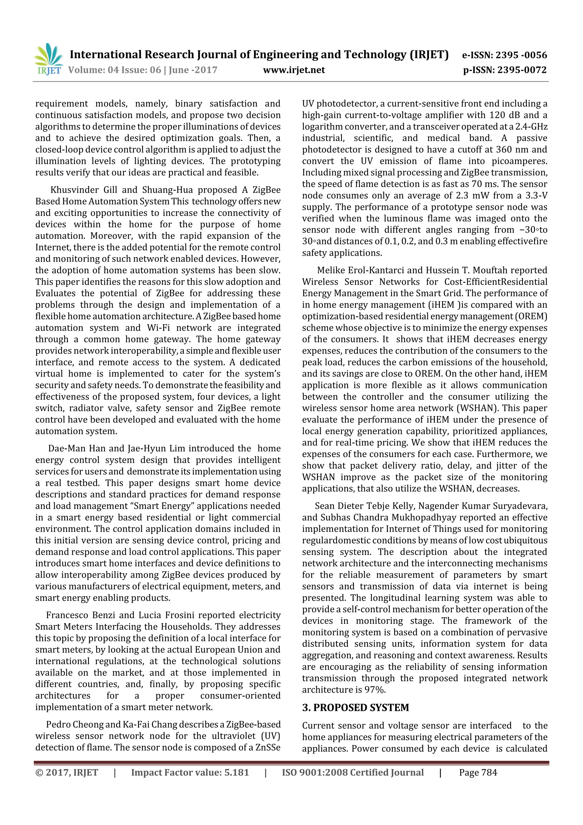 IOT Based Smart Power Management System using WSN | PDF | Home Appliances | Home & Garden