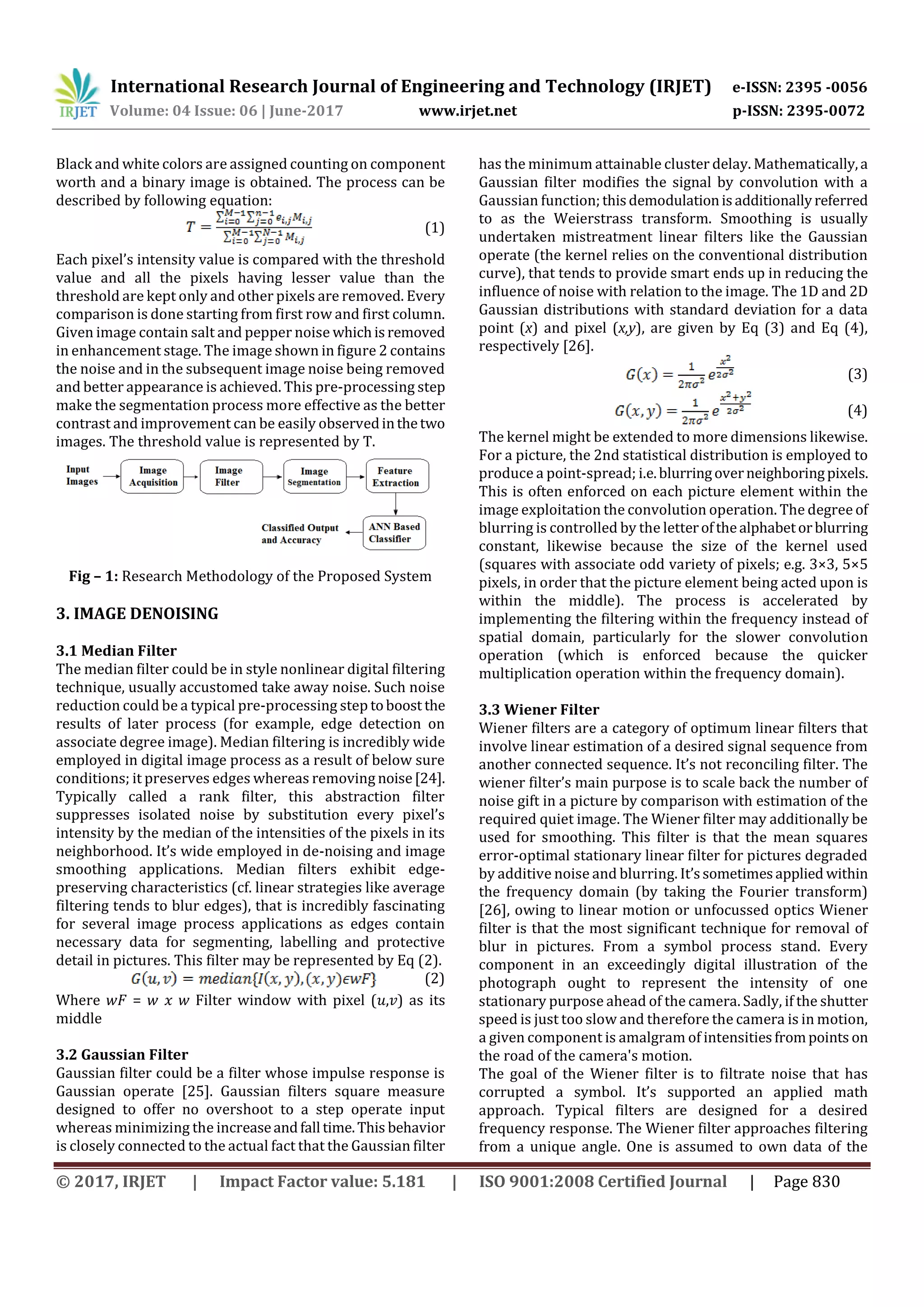Performance Analysis of SVM Classifier for Classification of MRI Image ...