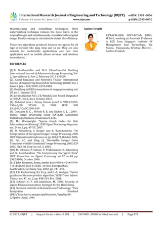 Lossless Encryption using BITPLANE and EDGEMAP Crypt Algorithms | PDF ...