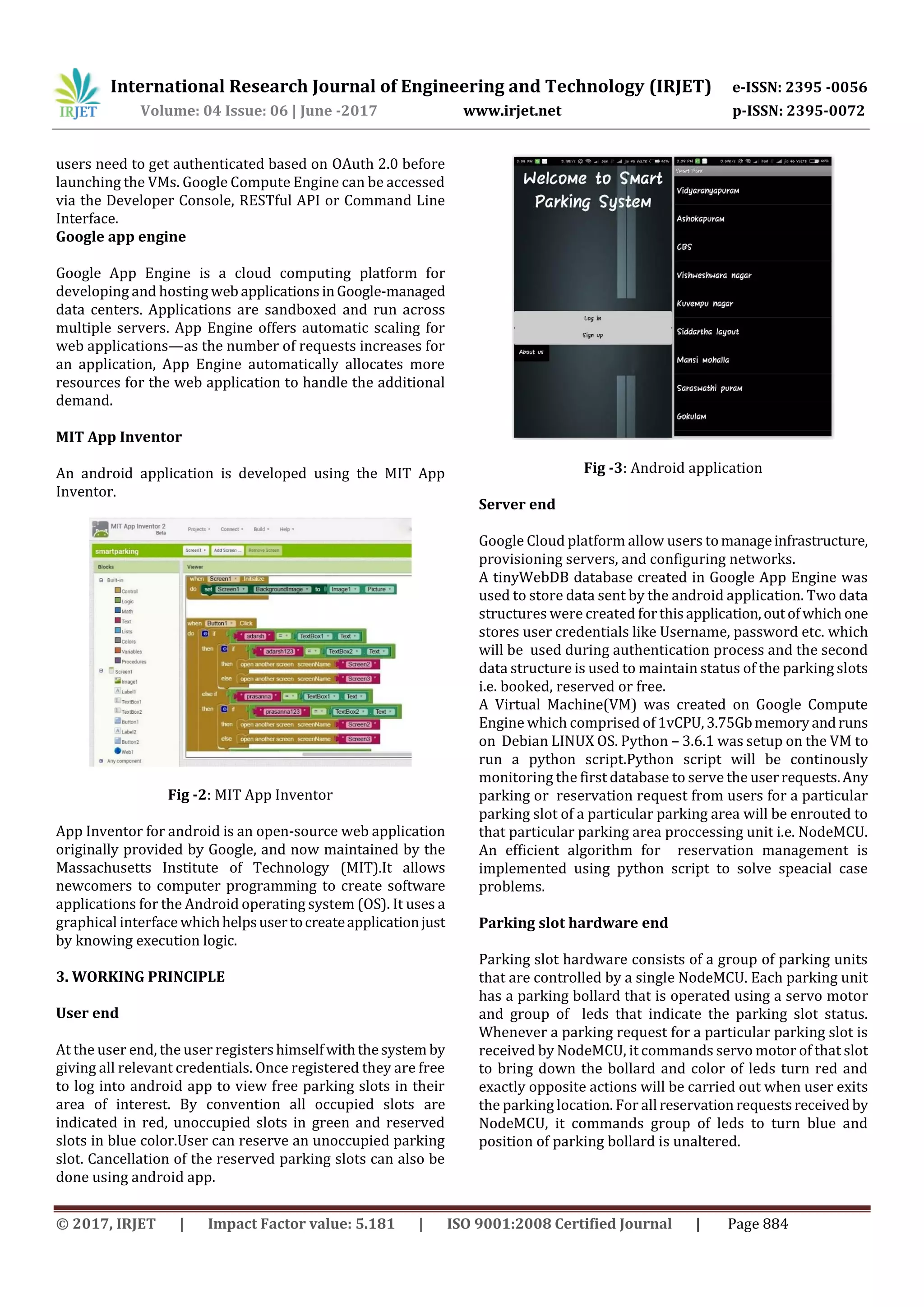 IOT Based Smart Parking System | PDF