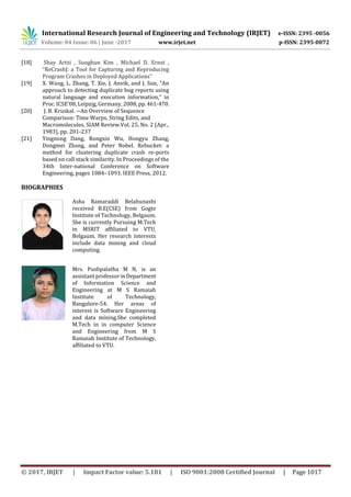 survey on analysing the crash reports of software applications | PDF