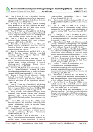 Islanding Detection and Controlled Islanding in Emerging Power Systems Key Issues and Challenges ...
