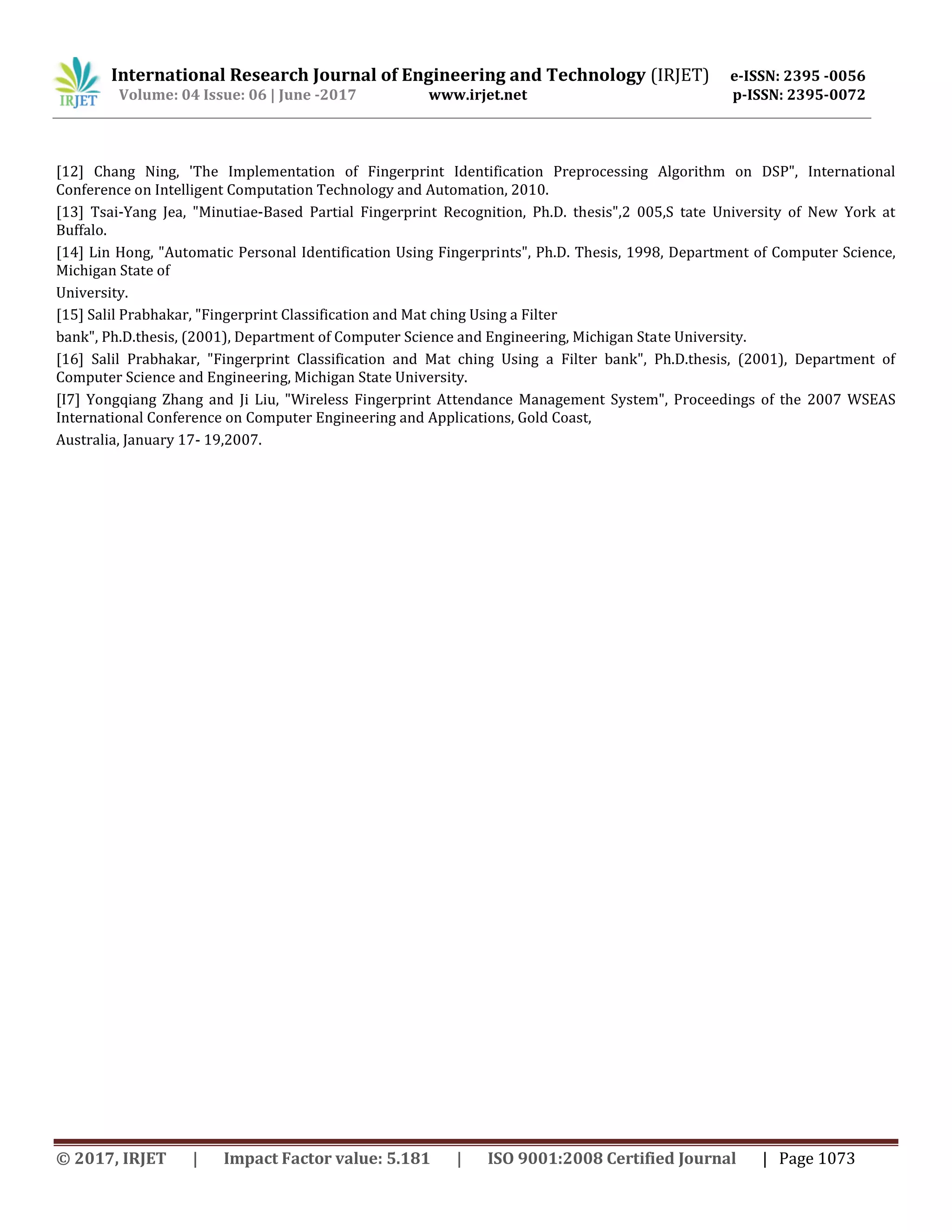 Attendance System using Android Integrated Biometric Fingerprint ...