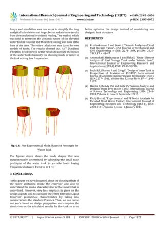 Intze Tank : A Brief Survey | PDF