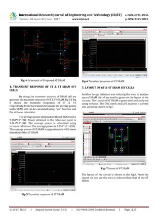 Design of Low Power High Density SRAM Bit Cell | PDF