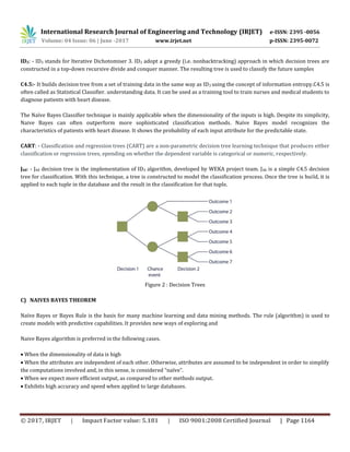 Comparing Data Mining Techniques used for Heart Disease Prediction | PDF