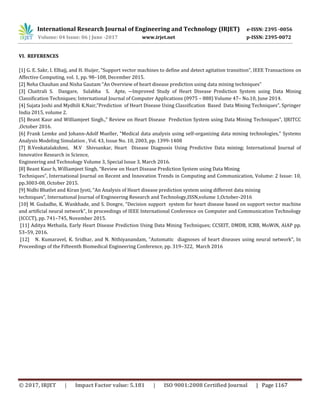 Comparing Data Mining Techniques used for Heart Disease Prediction | PDF
