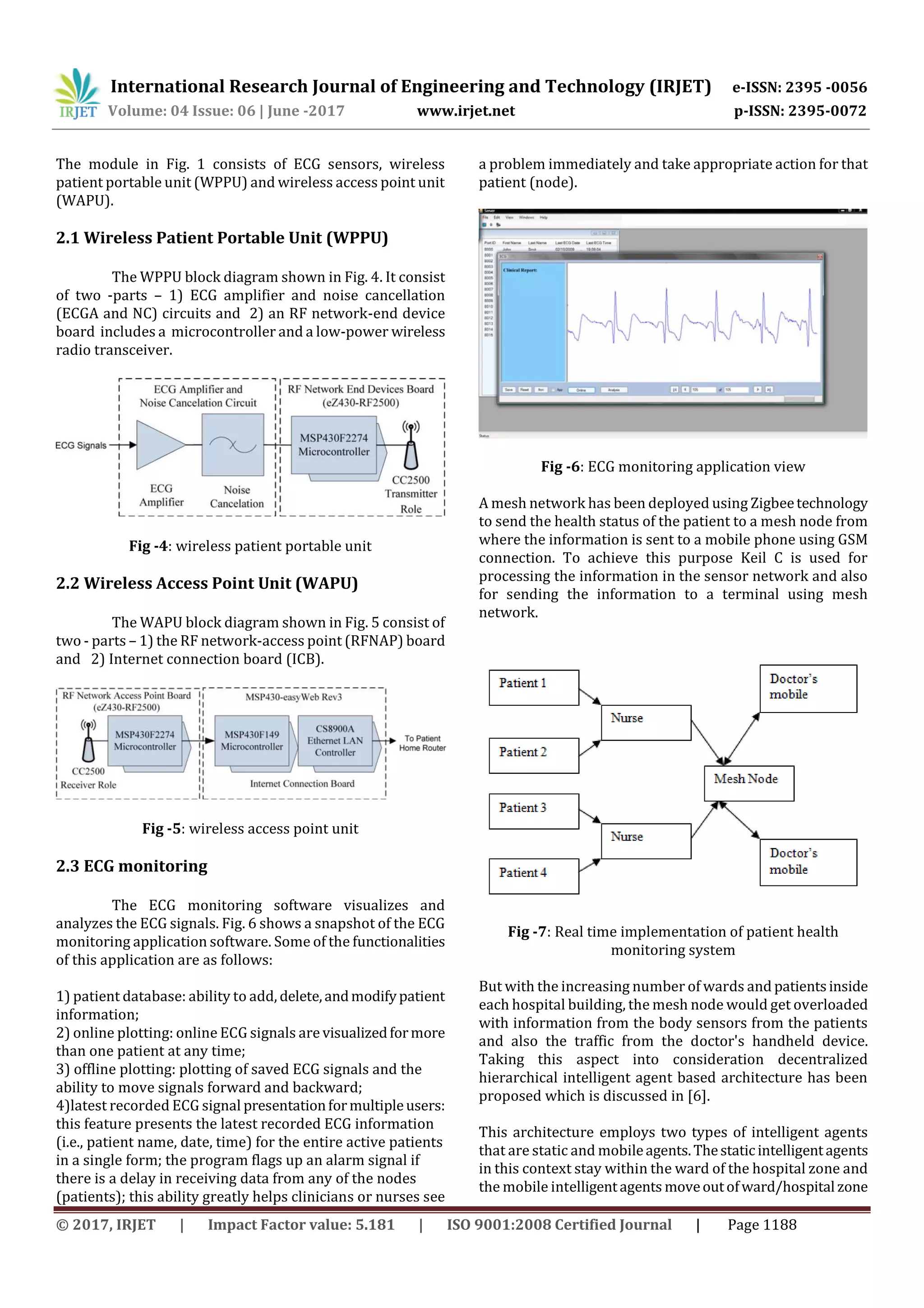 Wireless Sensor Network for Patient Health Monitoring System | PDF