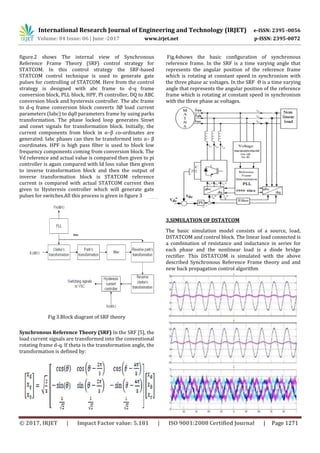 Power Quality Improvement by SRF Based Control using D-STATCOM | PDF