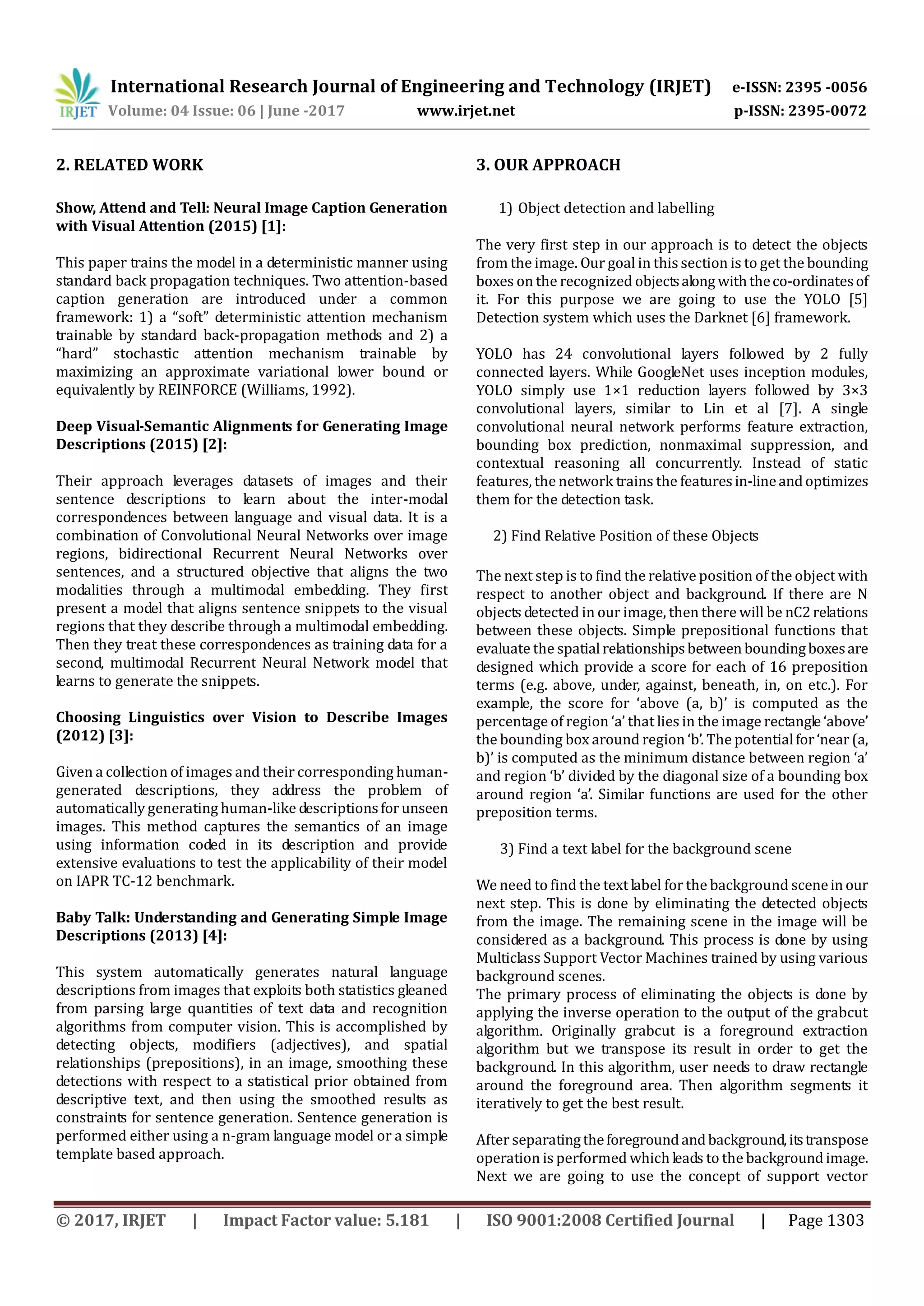 Scene Description From Images To Sentences | PDF Scene Description From Images To Sentences | PDF