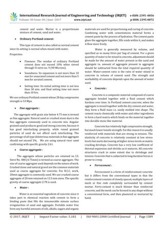 Experimental Performance, Mathematical Modelling and Development of Stress Block Parameter of ...