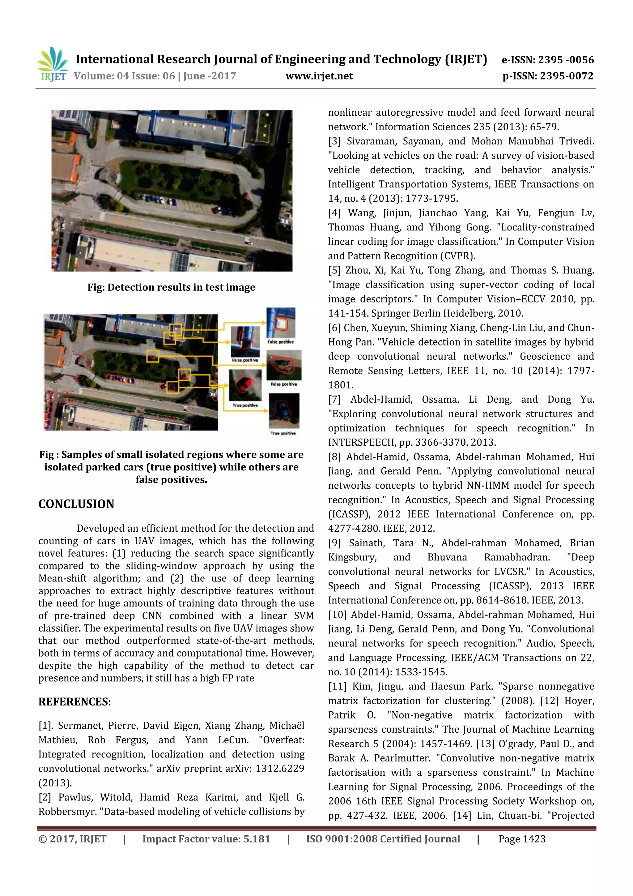 Deep Learning Approach Model for Vehicle Classification using Artificial Neural Network | PDF