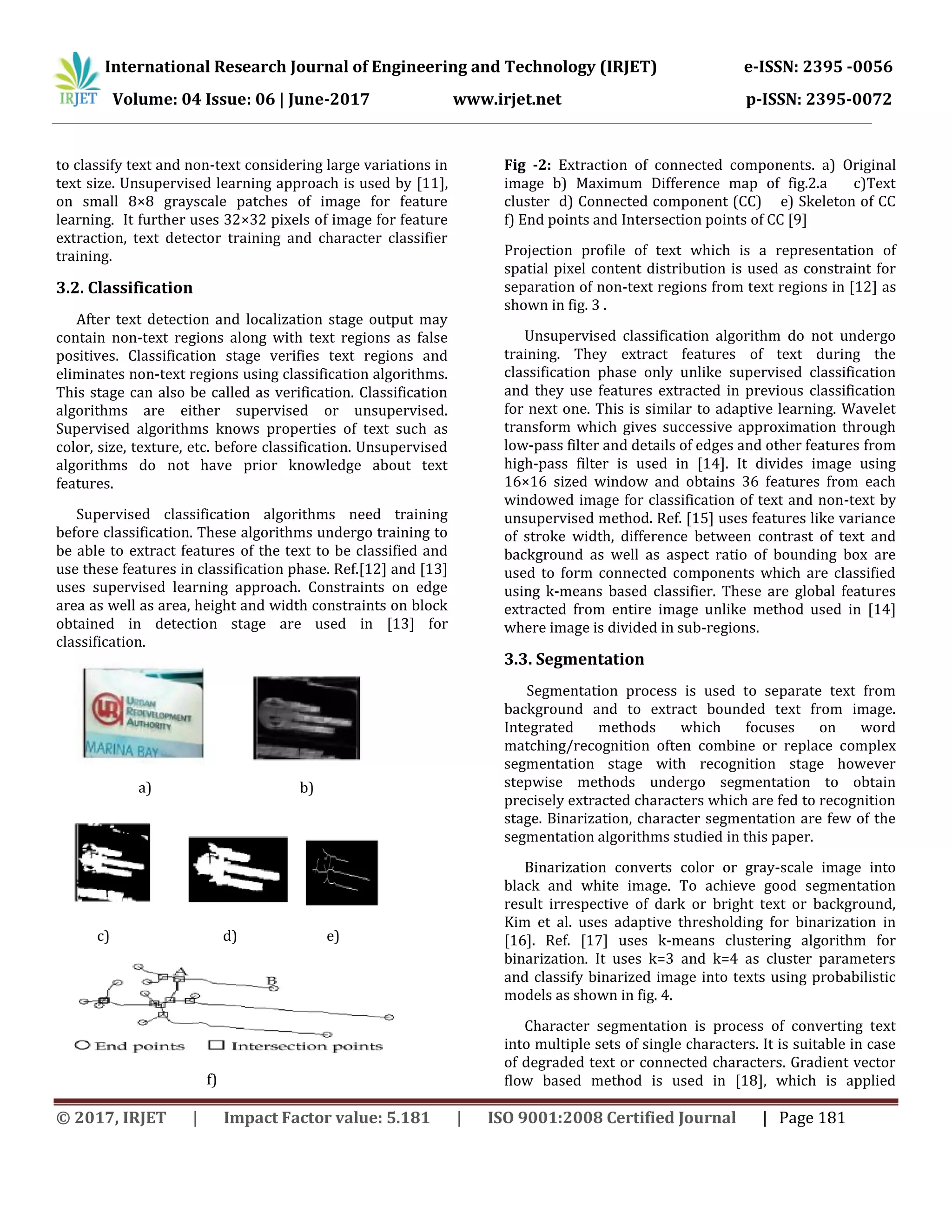 Text Detection and Recognition: A Review | PDF