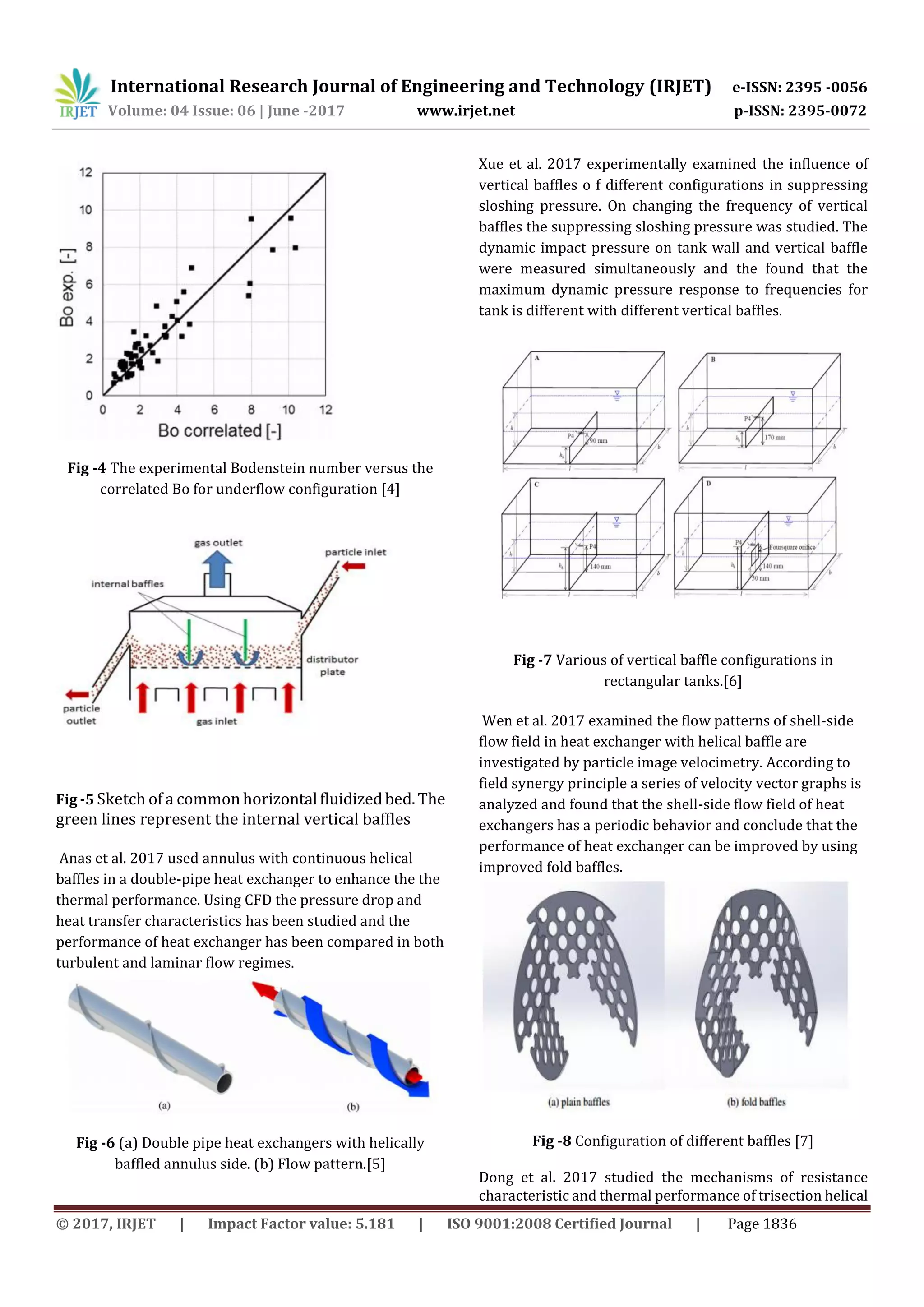 A comprehensive review on Heat and fluid flow in Baffled Pipe/Channel ...