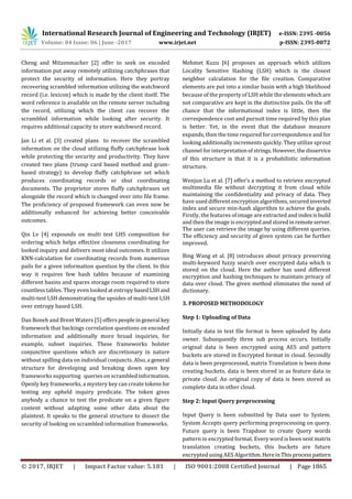 Efficient Similarity Search over Encrypted Data | PDF