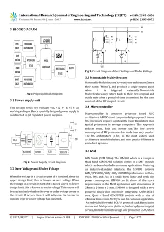 Analysis of Fault Detection and its Location using Microcontroller for ...