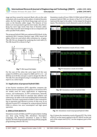 Design and Implementation of an Efficient Carry Skip Adder | PDF