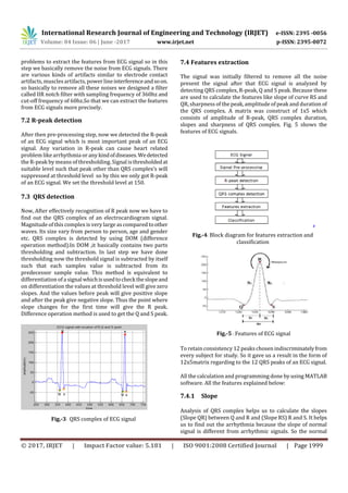 Cardio Logical Signal Processing for Arrhythmia Detection with Comparative Analysis of Q-Factor ...