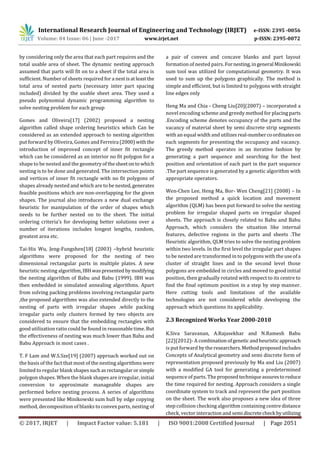 State of the Art of Nesting | PDF