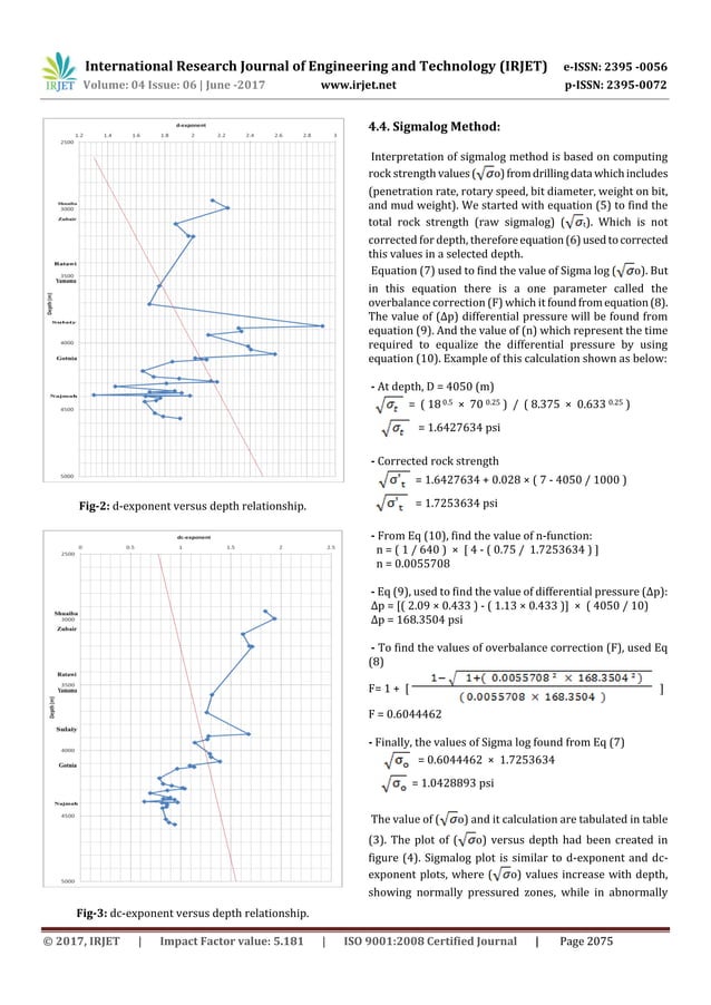 Detection of Abnormal Formation Pressures using Drilling Parameters | PDF | Geology | Science