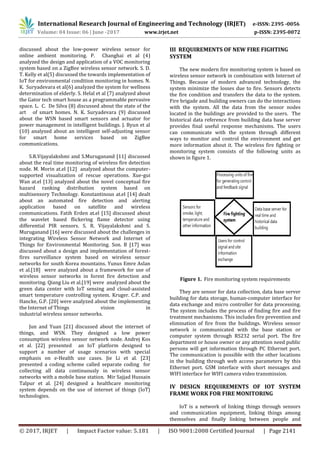 Internet of Things Technology for Fire Monitoring System | PDF